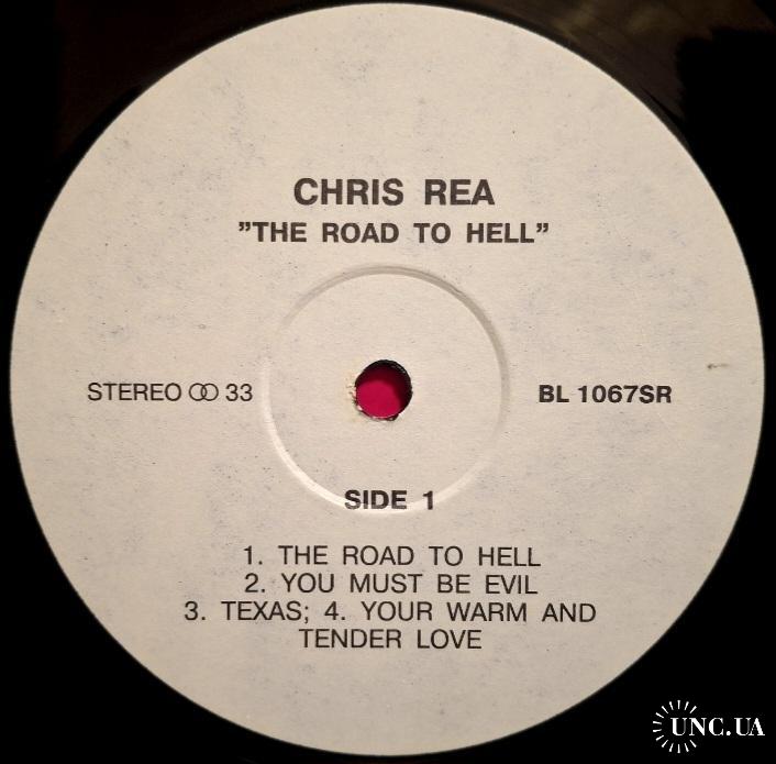 Chris Rea - The Road To Hell - 1989. (LP). 12. Vinyl. Пластинка ...