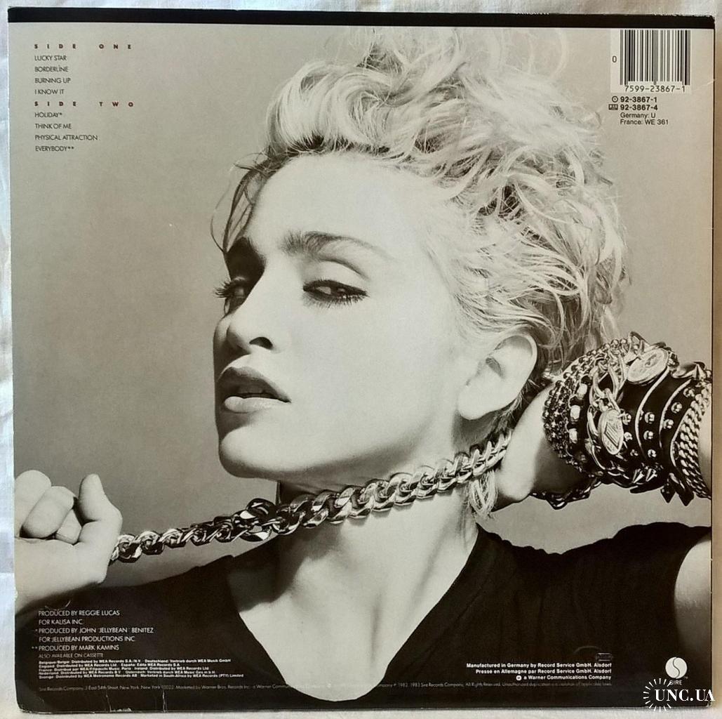 Madonna - Madonna - 1983. (LP). 12. Vinyl. Пластинка. Germany. купить ...