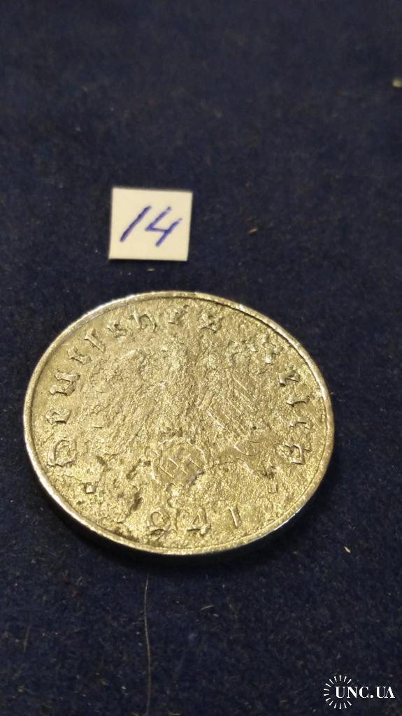 10 пфеннигов 1941 года. Третий рейх. Свастика. Оригинал! - 14 купить на ...