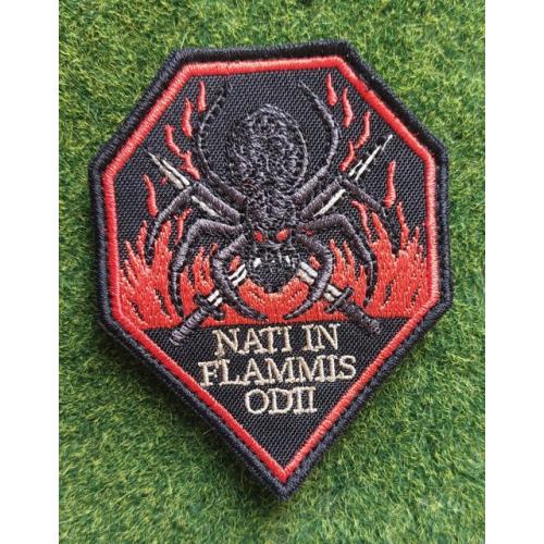 Шеврон Украина Salpuga. Nati in flammis odii. «Завжди перші» № 3412 ...
