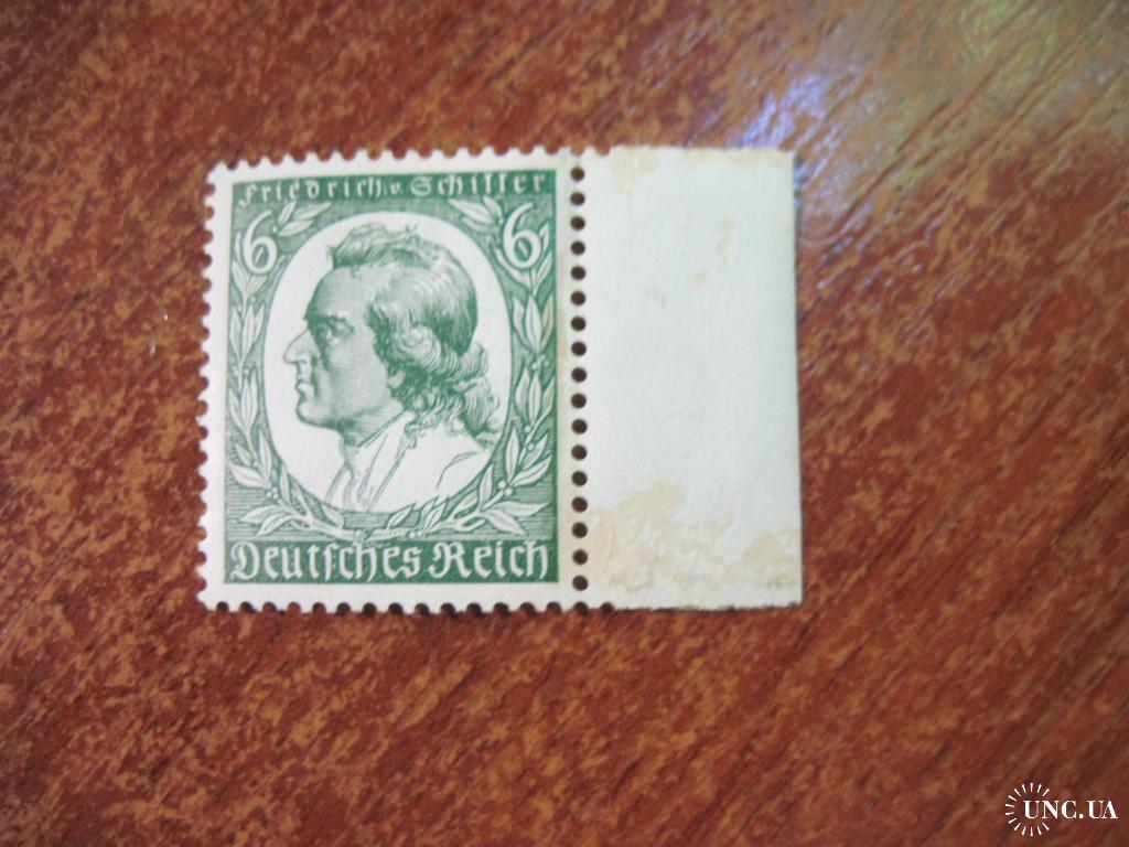 Германия Третий Рейх 1935 Шиллер 6 пфеннигов ** купить на | Аукціон для ...